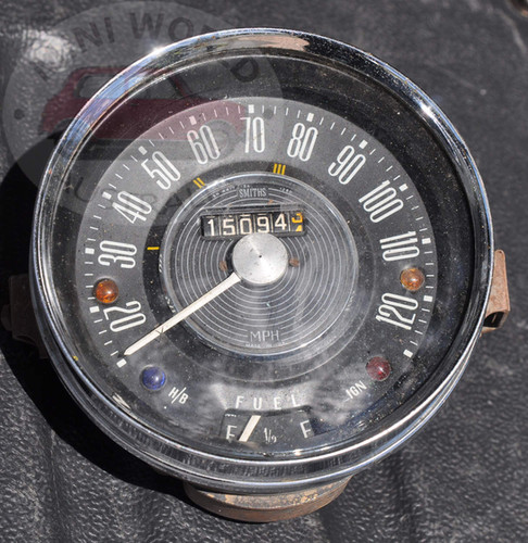 Genuine Cooper S Mk1 Smith 120 miles Speedometer gauge | Mini World ...