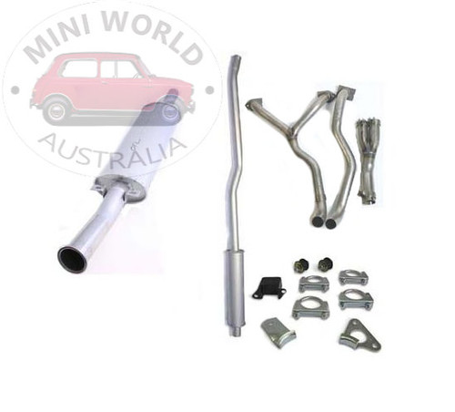 Exhaust RC40 centre exit large bore with lcb | Mini World Australia