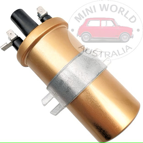 Gold Sports Performance non Lucas Coil 12 Volt for Mini or Moke | Mini ...
