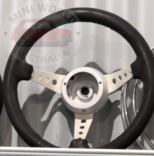 Original 14" Sports Steering wheel to suit Classic Mini Morris Leyland ...
