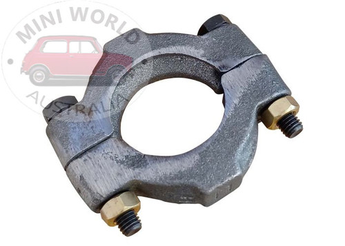 Cast exhaust manifold clamp for 1990on 1275 carb Mini | Mini World ...