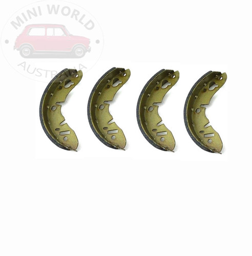 Brake shoe set front | Mini World Australia