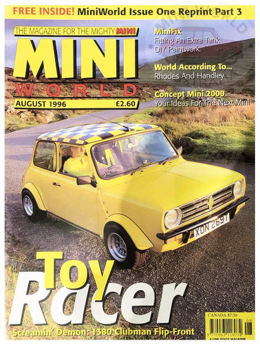 Mini World Car Magazine August 1996 | Mini World Australia