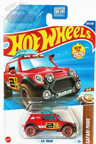 Hot Wheels Lil'Roar' Diecast BMW Mini Model Car | Mini World Australia
