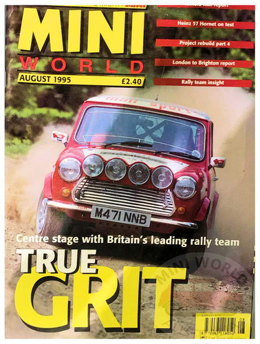 Mini World Car Magazine August 1995 | Mini World Australia