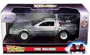 Jada Back to the Future Time Machine Diecast Model Toy | Mini World ...