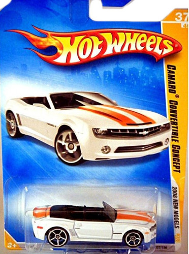 Hot Wheels Camaro Convertible Concept Diecast Model Toy | Mini World ...