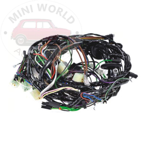 Front main wiring loom to suit Classic Mini cars from 1985 with side ...