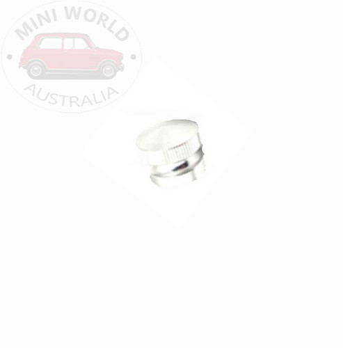 Grille button knob chrome | Mini World Australia