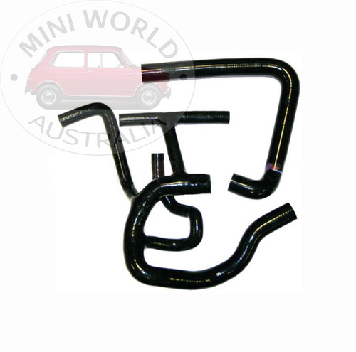 Hose kit Mpi black silicone | Mini World Australia