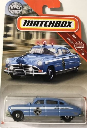 Matchbox MBX Rescue '51 Hudson Hornet Diecast Model Car | Mini World ...
