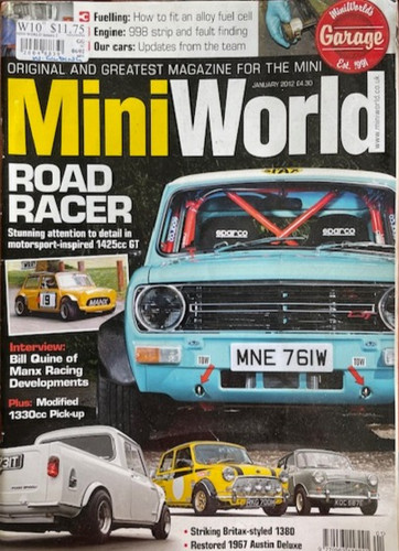Mini World Car Magazine January 2012 | Mini World Australia