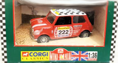 Corgi Mini Mania Monte Carlo Rally Diecast Model Toy | Mini World Australia