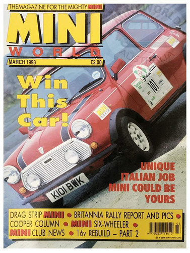 Mini World Car Magazine March 1993 | Mini World Australia