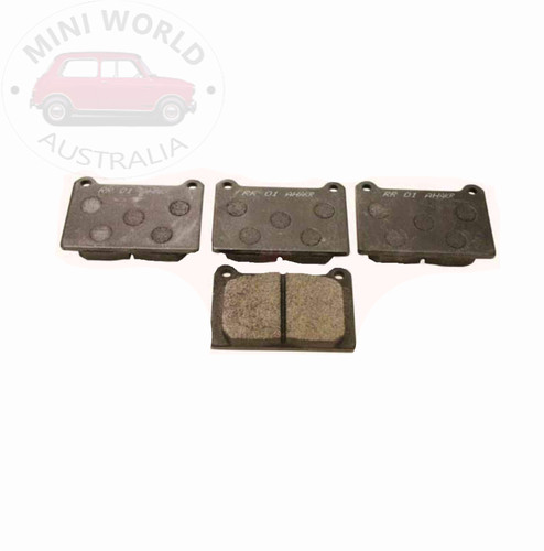 Mini or Moke brake pads carbon metallic 4 pot | Mini World Australia