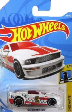Hot Wheels Custom '07 Ford Mustang Collectible Diecast Metal Toy Car ...
