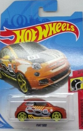 Hot Wheels Fiat 500 Diecast Model Toy | Mini World Australia