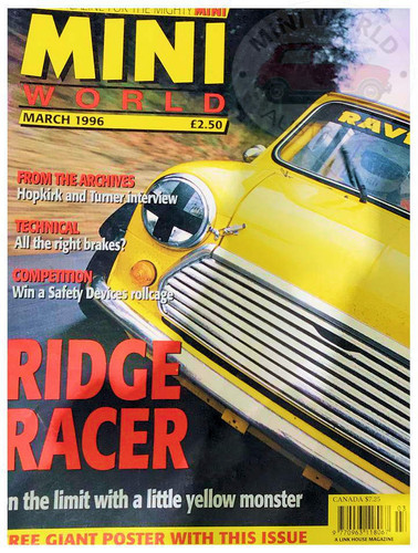 Mini World Car Magazine March 1996 | Mini World Australia