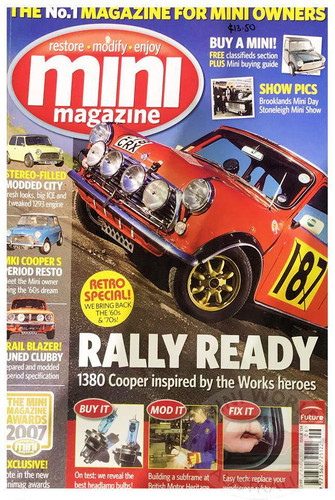 Classic Mini Car Magazine June 2007 | Mini World Australia
