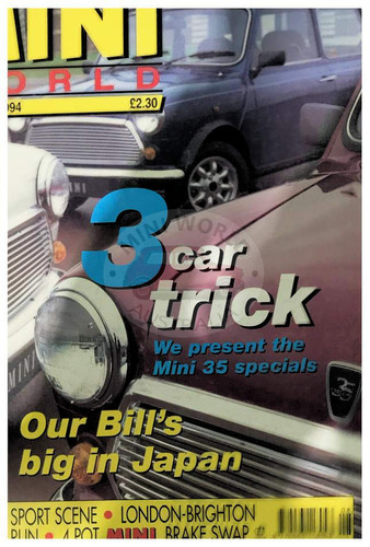 Mini World Car Magazine August 1994 | Mini World Australia
