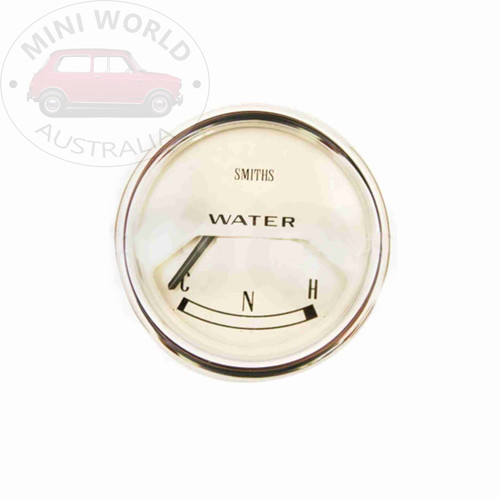 Smith water temperature gauge in magnolia colour | Mini World Australia