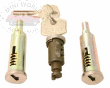 Barrel lock set for push button type door handles 1970on | Mini World ...
