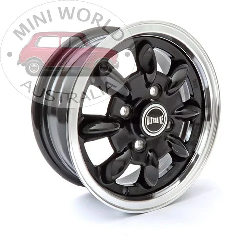 12" x 5" Ultralite Mini Wheel - Black | Mini World Australia