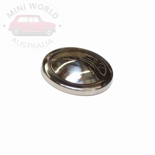 Hub cap chrome for 10" steel wheels | Mini World Australia
