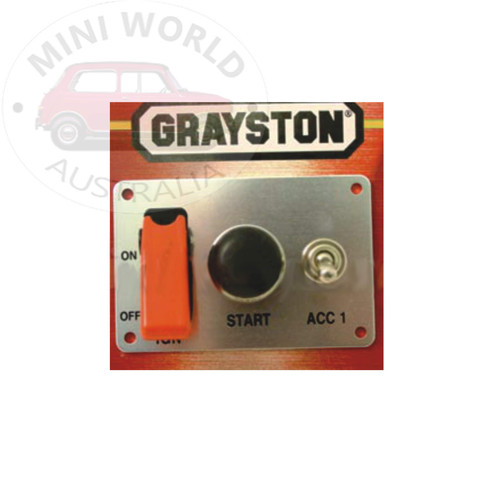 Starter safety panel push button with 1 switch | Mini World Australia