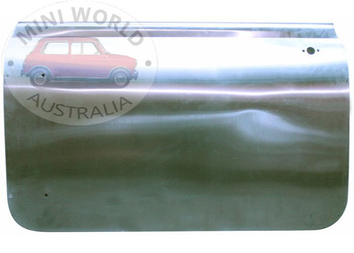 Door skin Mk1 L/H non genuine in aluminium | Mini World Australia