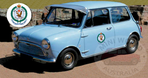 "Inspector Boozer" 1970 Morris Mini K Genuine Police Fleet Vehicle ...