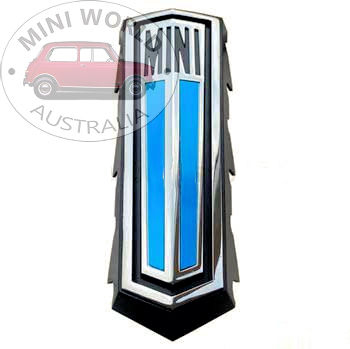 Leyland Clubman Mini front grill badge | Mini World Australia
