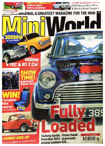 Mini World Car Magazine January 2008 | Mini World Australia