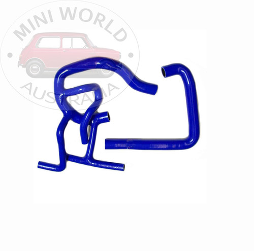 Hose kit Mpi silicone blue | Mini World Australia