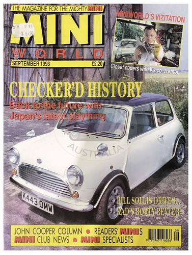 Mini World Car Magazine September 1993 | Mini World Australia