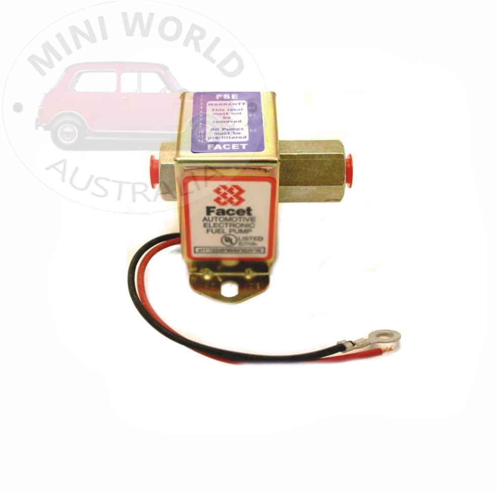 Electronic fuel pump facet standart solid state | Mini World Australia