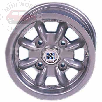 Minilite alloy mag wheel rim 10x4.5 "S" offset | Mini World Australia