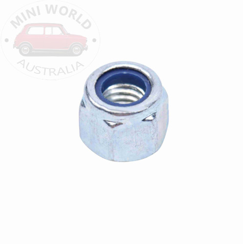 Nut nyloc 6mm metric M6 | Mini World Australia
