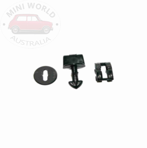 Distributor shield black clip | Mini World Australia