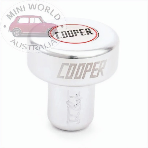 Cooper Gear Knob - Silver | Mini World Australia