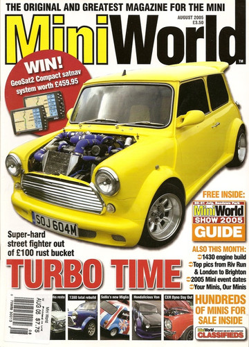 Mini World Car Magazine August 2005 | Mini World Australia