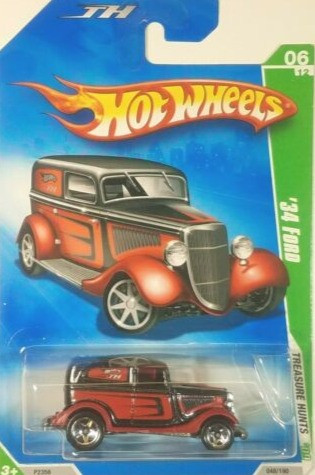 Hot Wheels '34 Ford Collectible Diecast Metal Toy Car | Mini World ...