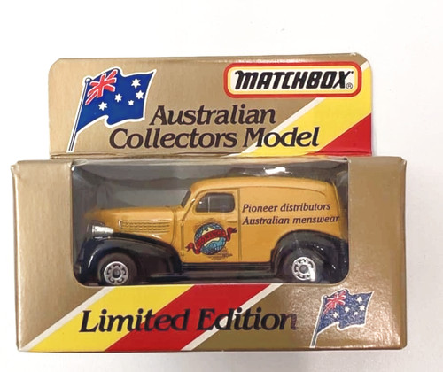 Matchbox 1939 Chevy Sedan Australian Collectors Model | Mini World ...