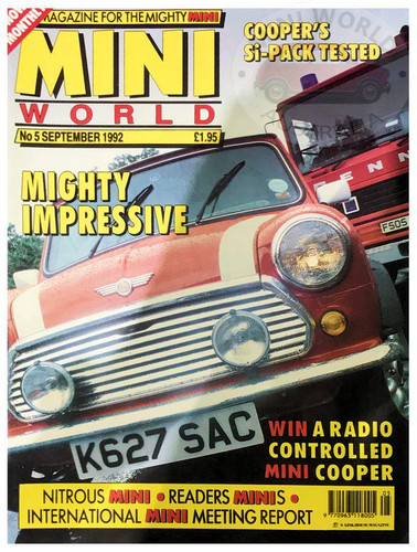 Mini World Car Magazine September 1992 | Mini World Australia
