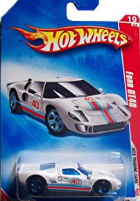 Hot Wheels Ford GT40 Collectible Diecast Metal Toy Car | Mini World ...