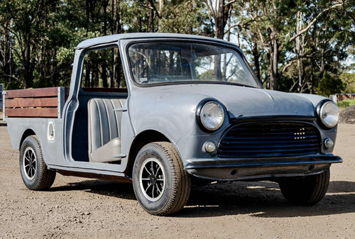 1962 Morris Mini Custom Ute car project | Mini World Australia
