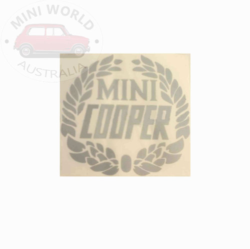 Mini Cooper Laurel Silver decal sticker | Mini World Australia