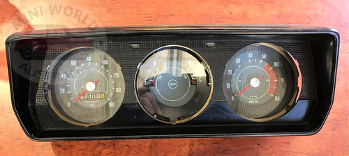 Original 3 x cluster gauges for Classic Leyland Clubman GT Mini cars ...