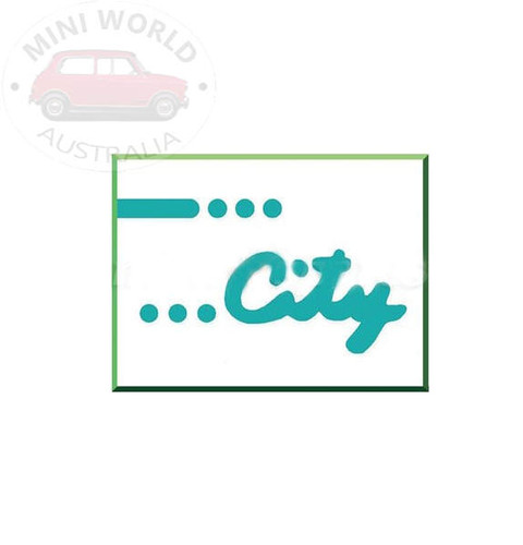 Mini City decal set | Mini World Australia