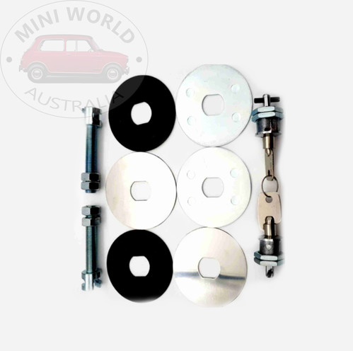 Lockable bonnet pins | Mini World Australia